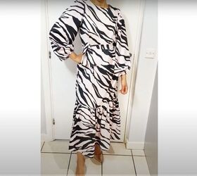 How to Easily Sew Your Own DIY Maxi Dress Without Using a Pattern | Upstyle