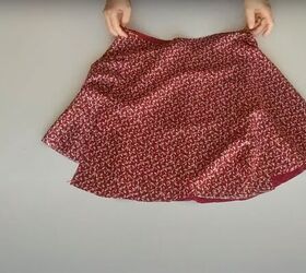 How to Easily Make a Cute DIY Mini Wrap Skirt Without a Pattern | Upstyle
