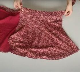 How to Easily Make a Cute DIY Mini Wrap Skirt Without a Pattern | Upstyle