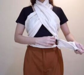 How to Make an Easy DIY O-Ring Top You Can Wear 6 Different Ways | Upstyle