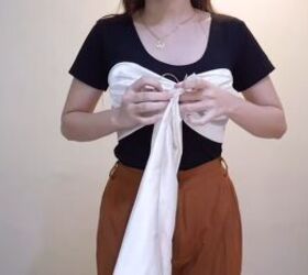 How to Make an Easy DIY O-Ring Top You Can Wear 6 Different Ways | Upstyle