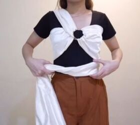 How to Make an Easy DIY O-Ring Top You Can Wear 6 Different Ways | Upstyle