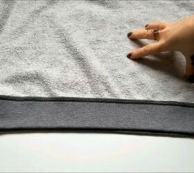 How to Cut a Sweatshirt Off the Shoulder For a Quick & Easy Refashion ...