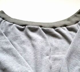 How to Cut a Sweatshirt Off the Shoulder For a Quick & Easy Refashion ...