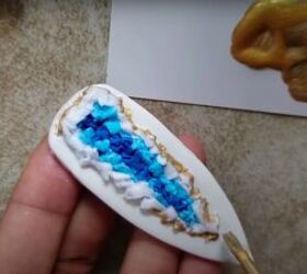 Need Some Faux Crystal Earrings? Try This Polymer Clay Geode Tutorial ...
