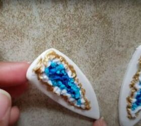 Need Some Faux Crystal Earrings? Try This Polymer Clay Geode Tutorial ...