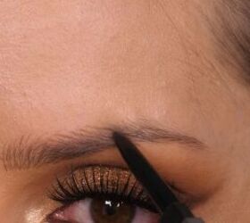 How to Draw Individual Hair Strokes Using a Brow Pencil | Upstyle