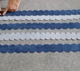 How to Make a Pretty DIY Denim Top With Cute Scalloped Details | Upstyle