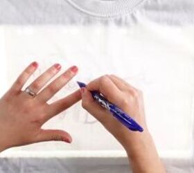 How to Embroider a Custom T-Shirt Using 4 Easy Embroidery Stitches ...