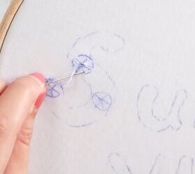 How to Embroider a Custom T-Shirt Using 4 Easy Embroidery Stitches ...
