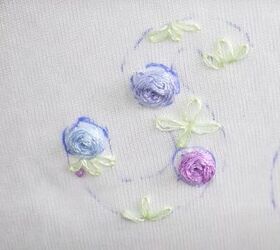 How to Embroider a Custom T-Shirt Using 4 Easy Embroidery Stitches ...