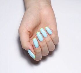 How to Put a Spin on a Classic Manicure Using a Fun French Tip Hack ...