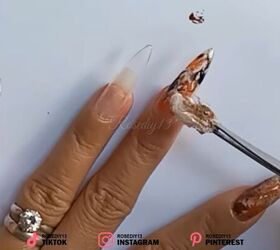 How to Create Unique-Look Nail Art Using the Cling Wrap Nail Trick ...