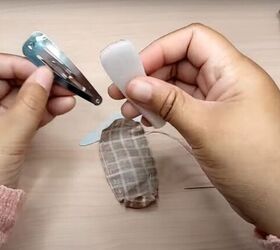 How to Make Cute DIY Snap Clip Covers Using Scrap Fabric | Upstyle