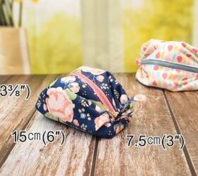 How to Sew a Cute DIY Cosmetic Bag For Carrying Makeup | Upstyle