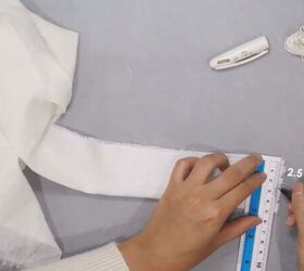 How to Make a Cute DIY Scrunchie Headband With Linen Fabric | Upstyle