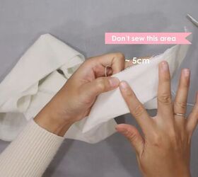How to Make a Cute DIY Scrunchie Headband With Linen Fabric | Upstyle