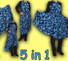 How to Easily Make a DIY Convertible Dress You Can Wear 5 Ways | Upstyle