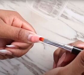 How to Do DIY Polygel Nails Using Nail Tips From The Dollar Tree | Upstyle