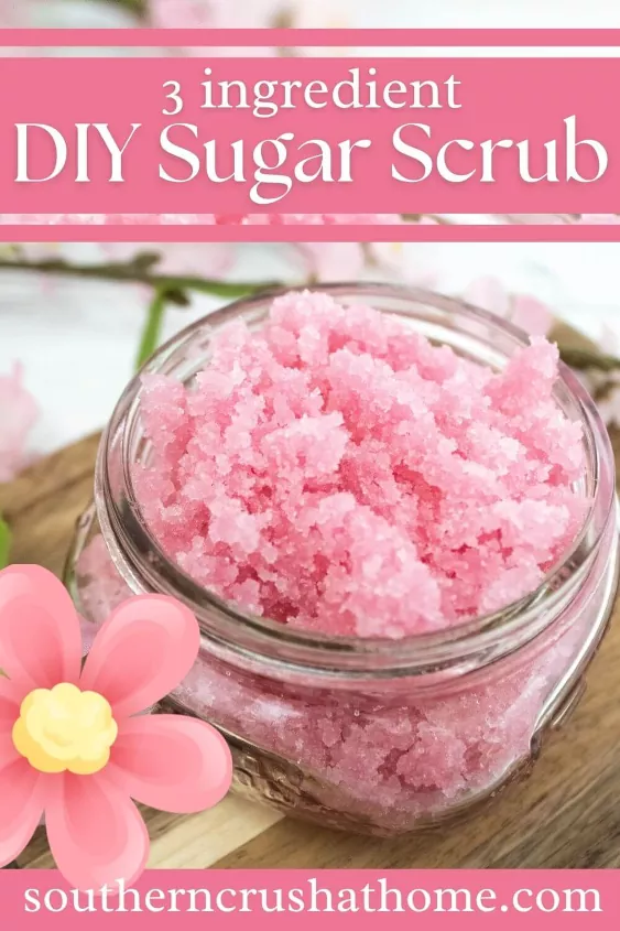 Easy 3 Ingredient Sugar Scrub Recipe Diy Sugar Body Scrub Upstyle