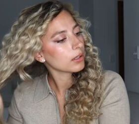 DIY Heatless Straw Curls: How to Curl Hair Overnight With Straws | Upstyle