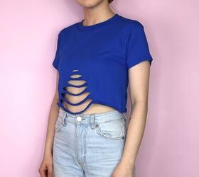 6 Unique DIY Cut-Out T-Shirt Designs That Are Quick & Easy to Do | Upstyle