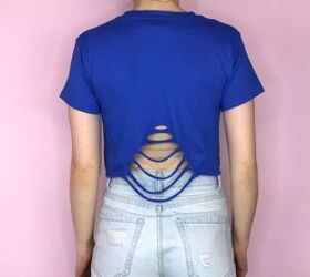6 Unique DIY Cut-Out T-Shirt Designs That Are Quick & Easy to Do | Upstyle