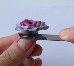 How to Make a Flower Out of Polymer Clay - Part 2: Multicolored Rose ...