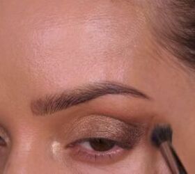 How to Do a Classic Brown & Gold Eyeshadow Look That Suits Everyone ...