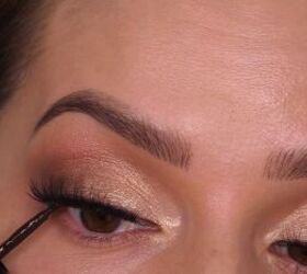 How to Do a Classic Brown & Gold Eyeshadow Look That Suits Everyone ...