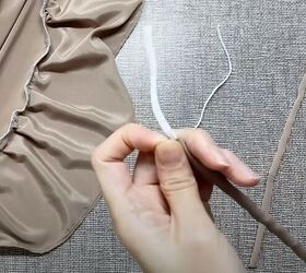 How to Make a DIY Wrap Dress With a Cute Ruffle | Upstyle