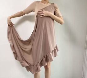 How to Make a DIY Wrap Dress With a Cute Ruffle | Upstyle