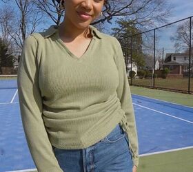 How to Make a DIY Drawstring Top That Hits All This Season's Trends ...