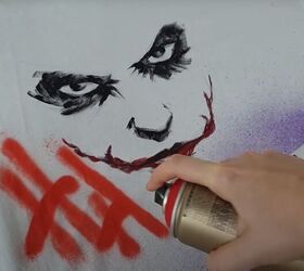 DIY Spray-Painted Clothing: How to Spray Paint Your Clothes | Upstyle