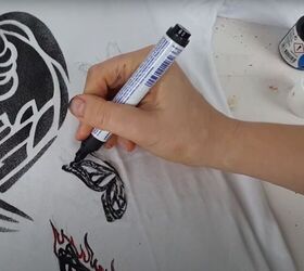 How to Use Stencils on Clothing to Create Unique & Custom Designs | Upstyle