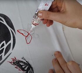 How to Use Stencils on Clothing to Create Unique & Custom Designs | Upstyle