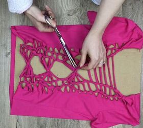 How to Weave a T-Shirt 2 Different Ways Using 3 Easy Techniques | Upstyle