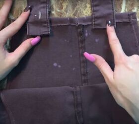 How to Easily Make a Cute DIY Overall Dress Out of Old Pants | Upstyle