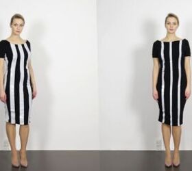 How to Create Flattering Optical Illusions By Wearing Stripes | Upstyle
