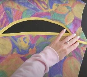 How to Make a DIY Cut-Out Top With Long Sleeves & a Turtleneck | Upstyle