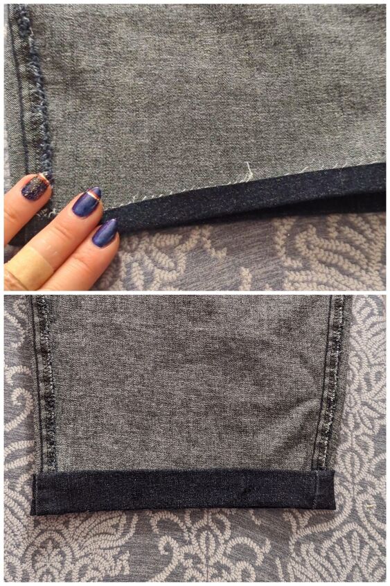 Quick and Easy Denim Short Refashion! | Upstyle Quick and Easy Denim Short Refashion! | Upstyle