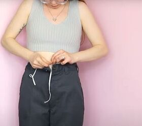 How to Make an Adjustable Waistband 2 Ways: With or Without Elastic ...
