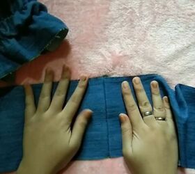 How to Make a Cute DIY Denim Top Out of Old Jeans | Upstyle