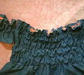 How to Make a Cute DIY Denim Top Out of Old Jeans | Upstyle