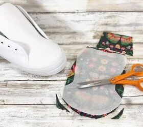 Create Easy DIY Fabric Covered Sneakers in One Hour | Upstyle