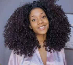 Super-Quick Curly Hair Night Routine: How to Protect Curls at Night ...