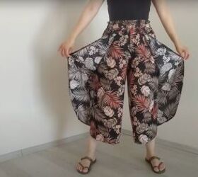 Make a Pair of Wrap Pants With This Easy Culottes Sewing Pattern | Upstyle
