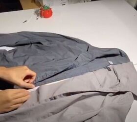 How to Make a DIY Two-Tone Color Block Shirt | Upstyle