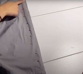 How to Make a DIY Two-Tone Color Block Shirt | Upstyle