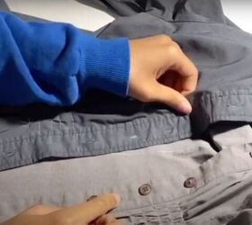 How to Make a DIY Two-Tone Color Block Shirt | Upstyle